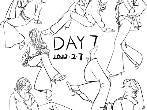 #速写60天挑战赛# @速写班长 day7_Dedue-站酷ZCOOL