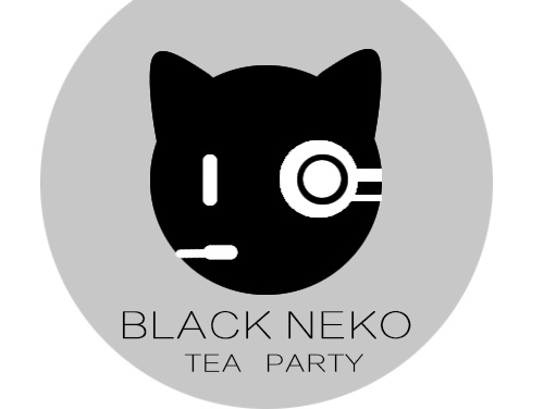 BLACK NEKO TEA PARTY 黑猫茶会_桜雪清漣-站酷ZCOOL
