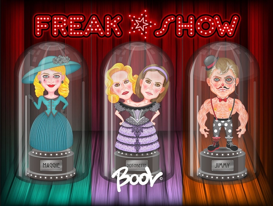 BOOV&畸形秀 第三波角色篇_BOOV半格-站酷ZCOOL