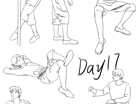 #速写60天挑战赛# day17@速写班长_帝懿歆-站酷ZCOOL