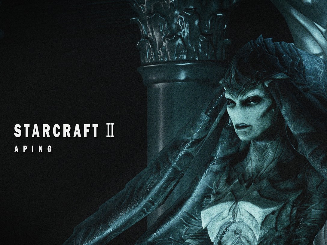 致敬星际争霸作品_Aping_k-站酷ZCOOL