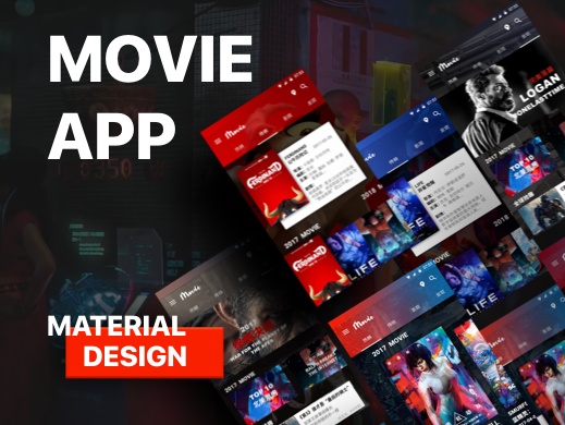 Moop 电影APP(Material design)_Niooxx-站酷ZCOOL