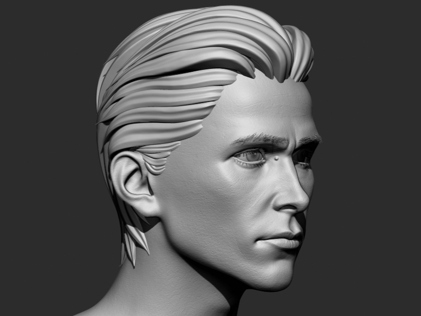 人头雕刻练习_梦梦梦见周公-站酷ZCOOL