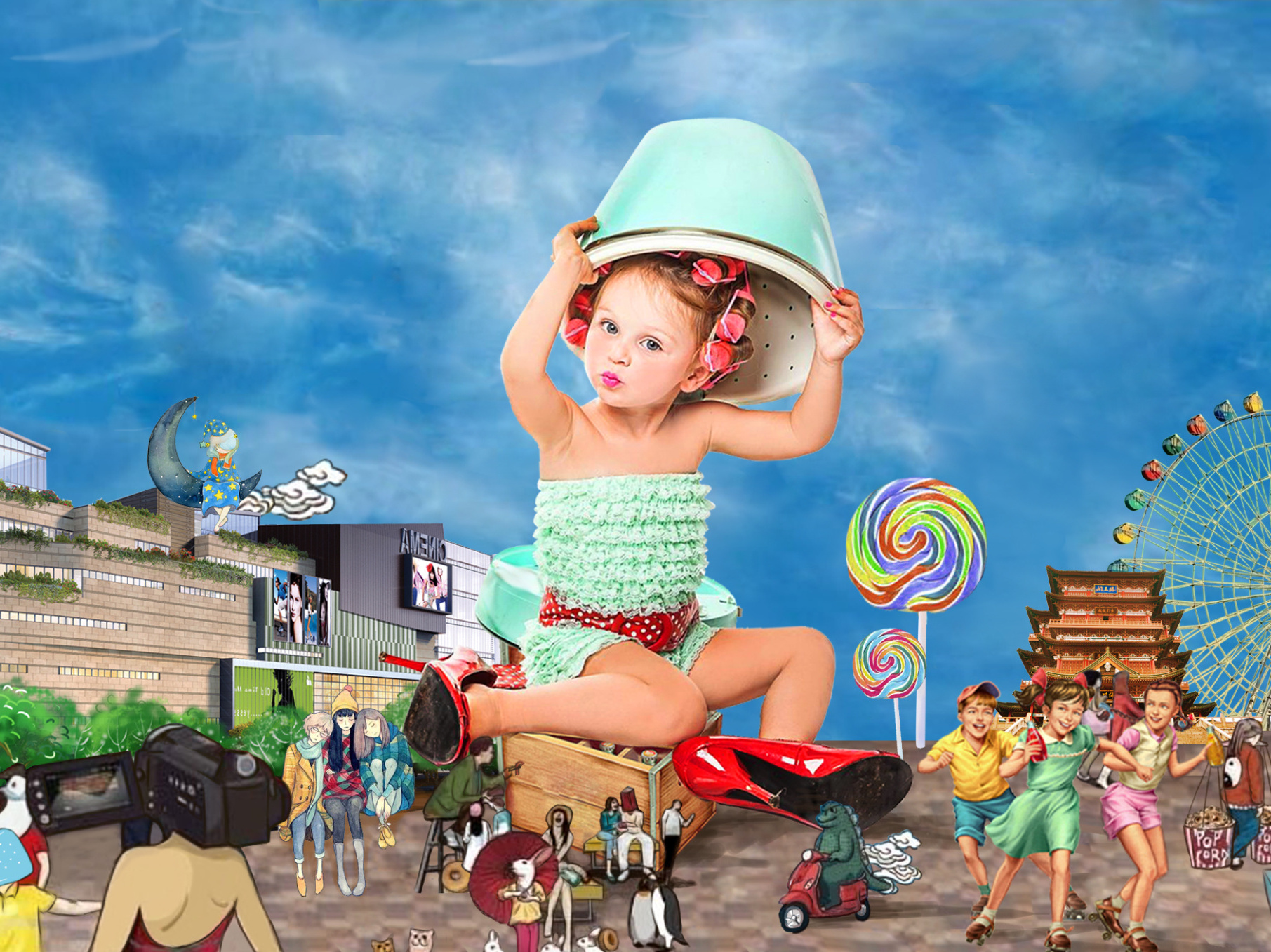 南昌九州天虹广场_六翼YAN-站酷ZCOOL