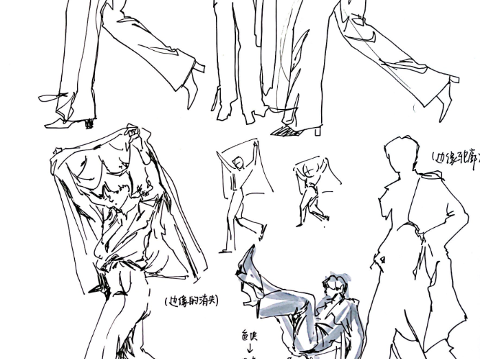 速写打卡DAY4_zhanyf-站酷ZCOOL