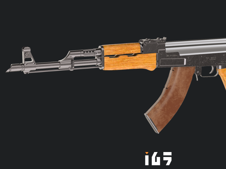 ak47/s AK-47 Assault Rifle/s_isixseven-站酷ZCOOL