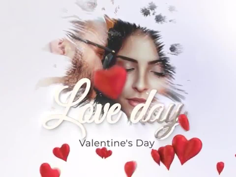 AE模板 | 时尚优雅情人节介绍片头_猿文件网官方账号-站酷ZCOOL