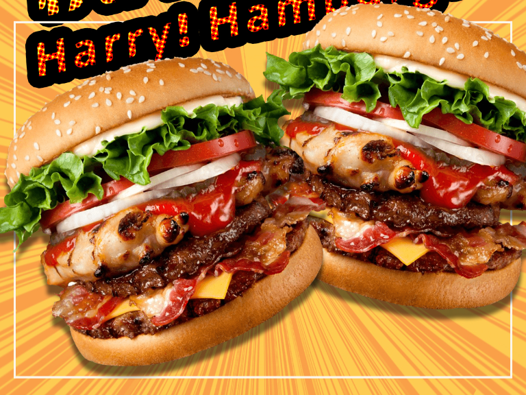 快冲！有汉堡_Monster_star-站酷ZCOOL