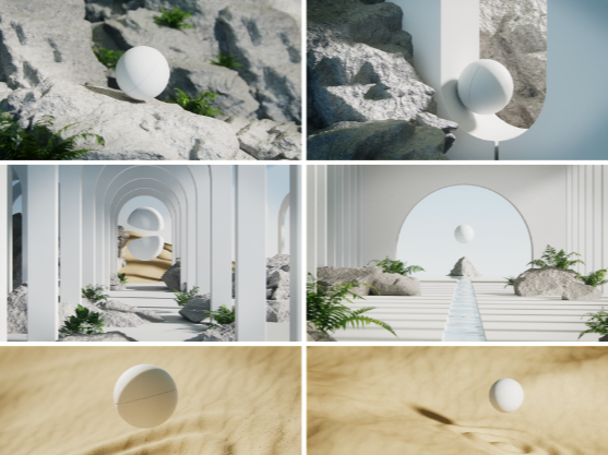 Emanation-小球动画渲染_望月月月月-站酷ZCOOL