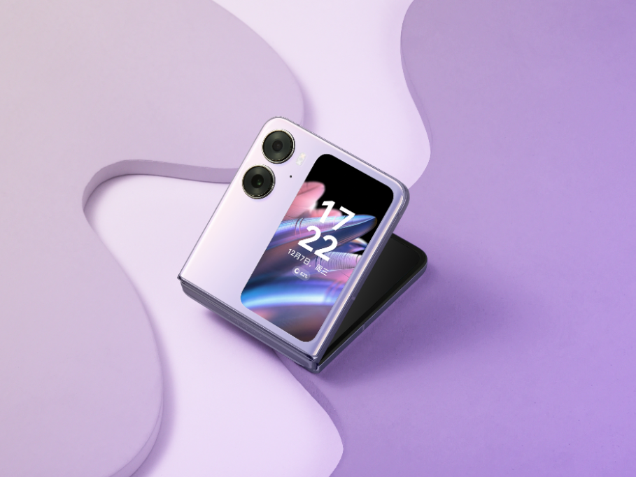 OPPO N2 Flip紫色_希子不爱吃香菜-站酷ZCOOL