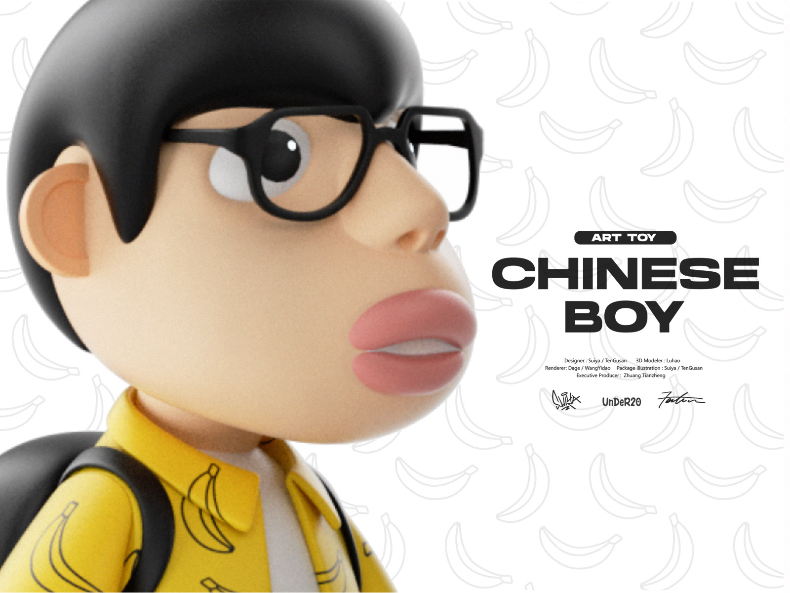 中国BOY超级大猩猩 · ART TOY_碎牙-站酷ZCOOL