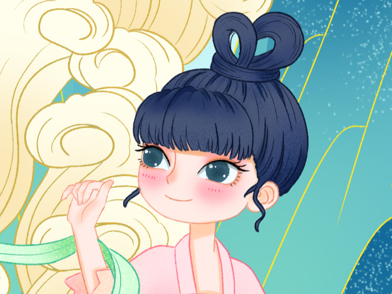 应该是个仙女吧_豆豆龙ing-站酷ZCOOL