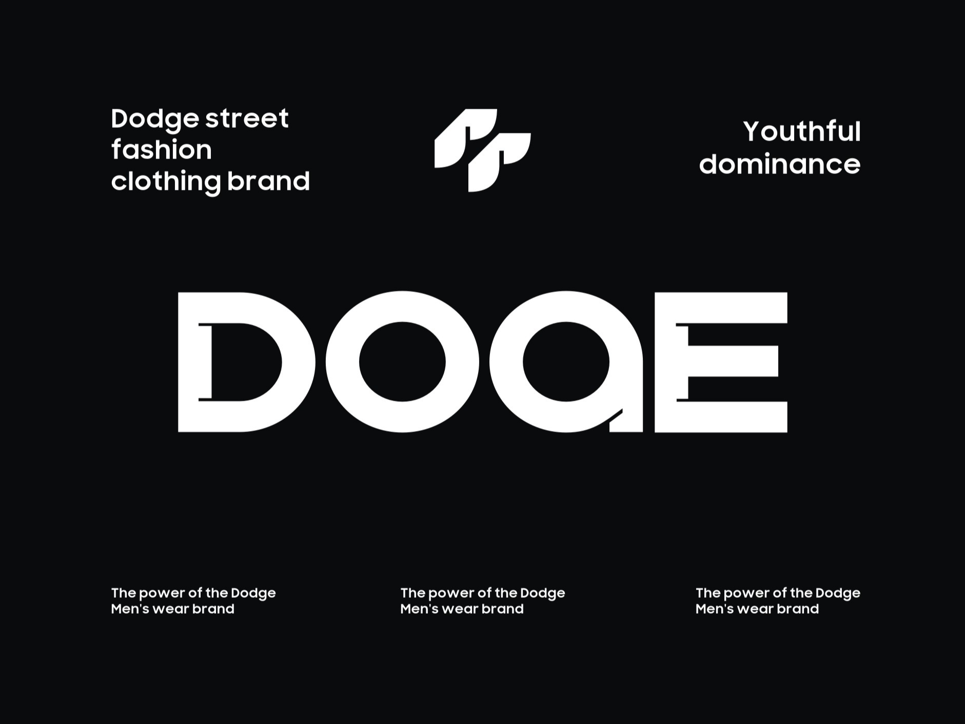 LOGO设计 | Doae道奇 男装品牌设计 VI设计_LOGO设计_東-站酷ZCOOL