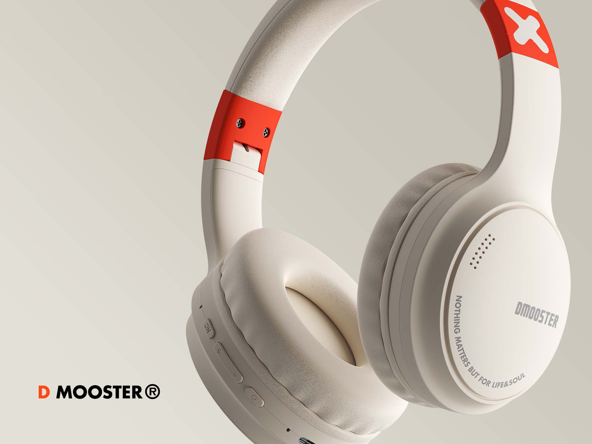 D MOOSTER® | RED HEAD 红标头戴式蓝牙耳机_DMOOSTER-站酷ZCOOL