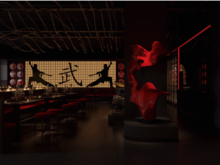 商装的开始火锅店国潮音乐串吧_HuiYv-站酷ZCOOL