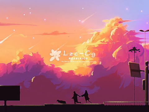 晚霞日落_LzCcG-站酷ZCOOL