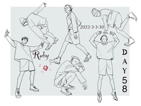 #速写60天挑战赛# Day58_冰糖露比LRuby-站酷ZCOOL