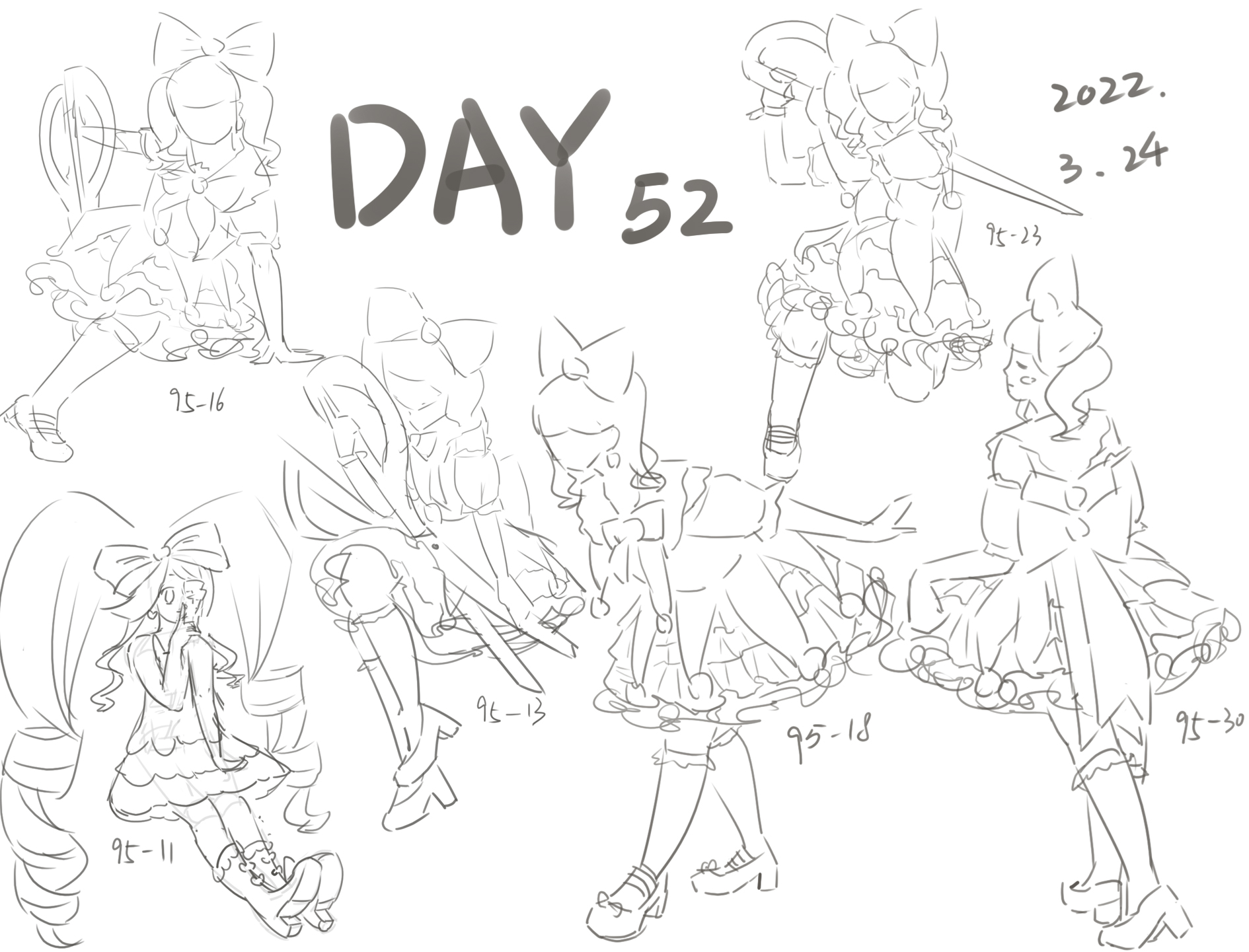 速写day52_sell兔-站酷ZCOOL