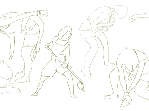 #速写60天挑战赛#@速写班长 day10_akibiubiubiu-站酷ZCOOL