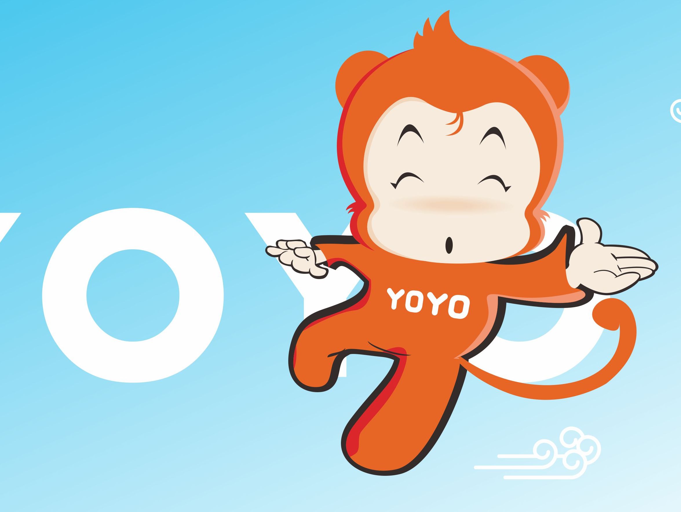 YOYO吉祥物设计_坐北朝南的大熊-站酷ZCOOL