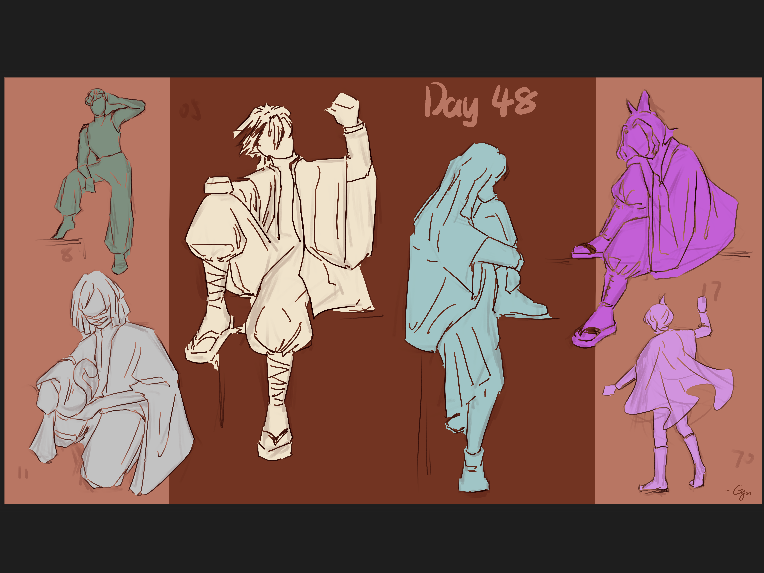 #速写60天挑战赛#Day48@速写班长_风铃冰泪-站酷ZCOOL