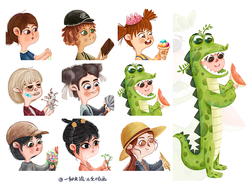 原创儿童插画_Yao姚姚Blender-站酷ZCOOL