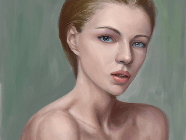 妹子一枚_小辛束木叔-站酷ZCOOL