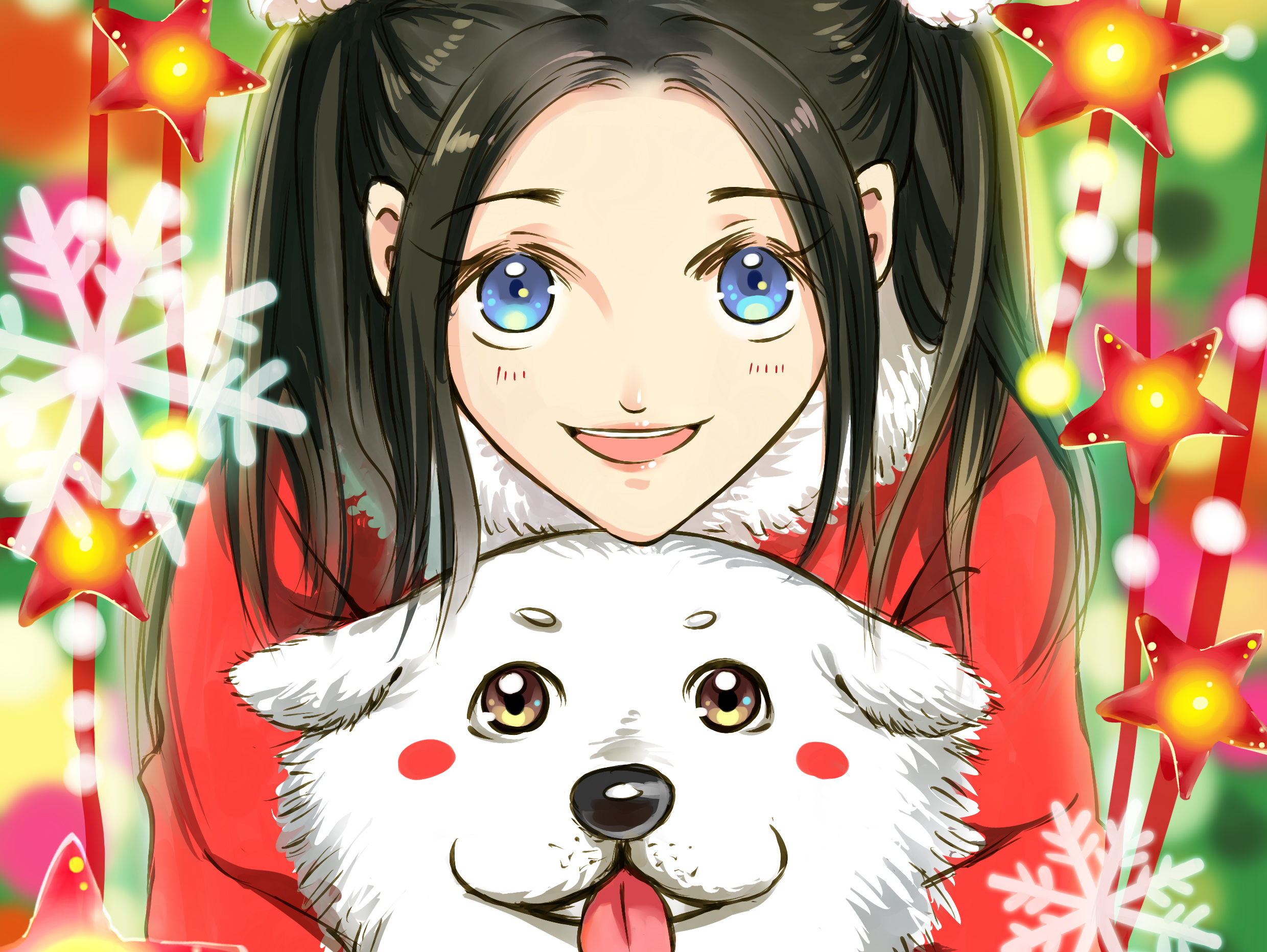 圣诞贺图~_upup小希-站酷ZCOOL