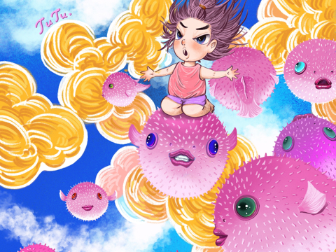 梦_插画师juju-站酷ZCOOL