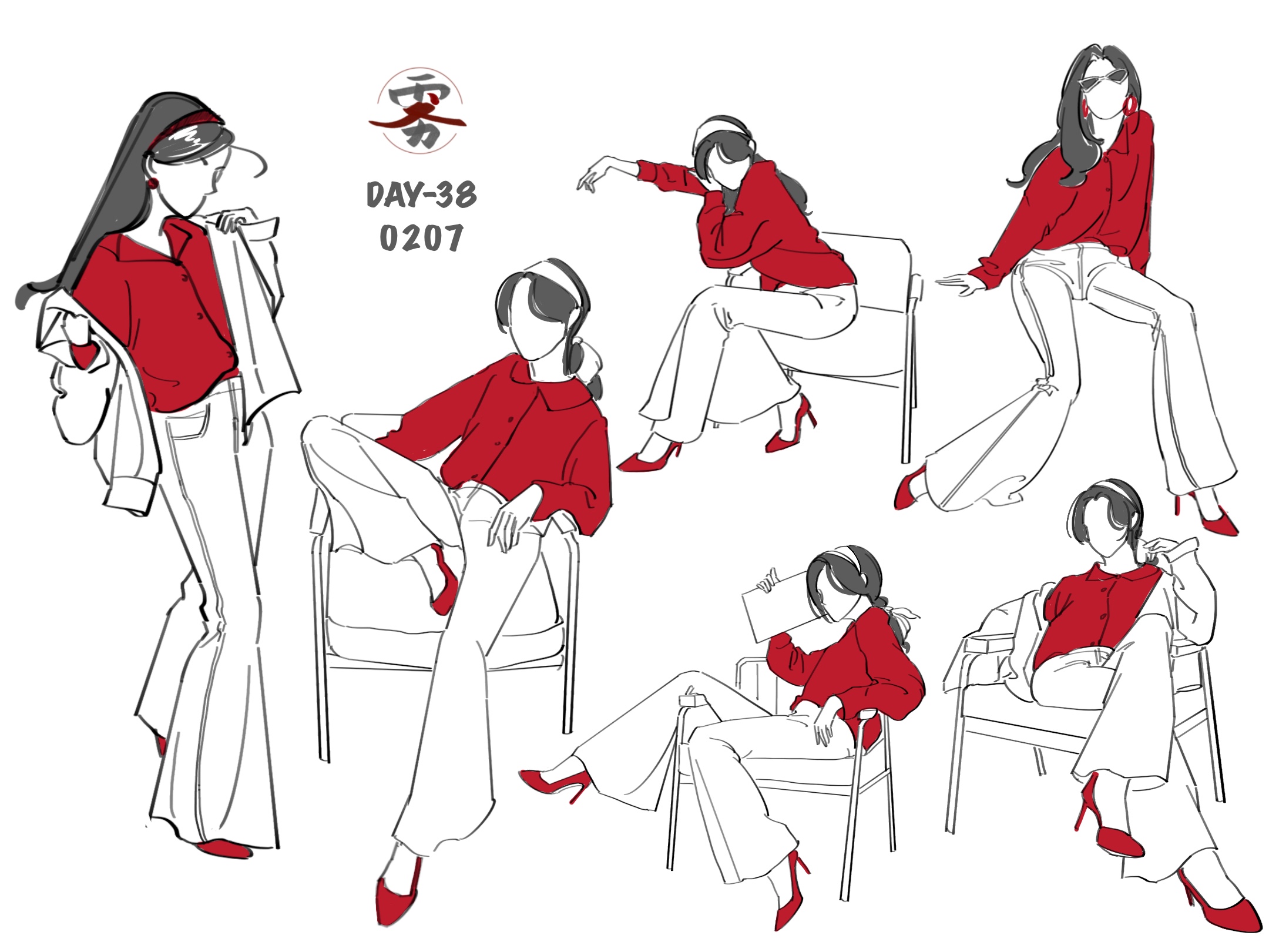 速写60天挑战赛day38_雾55-站酷ZCOOL