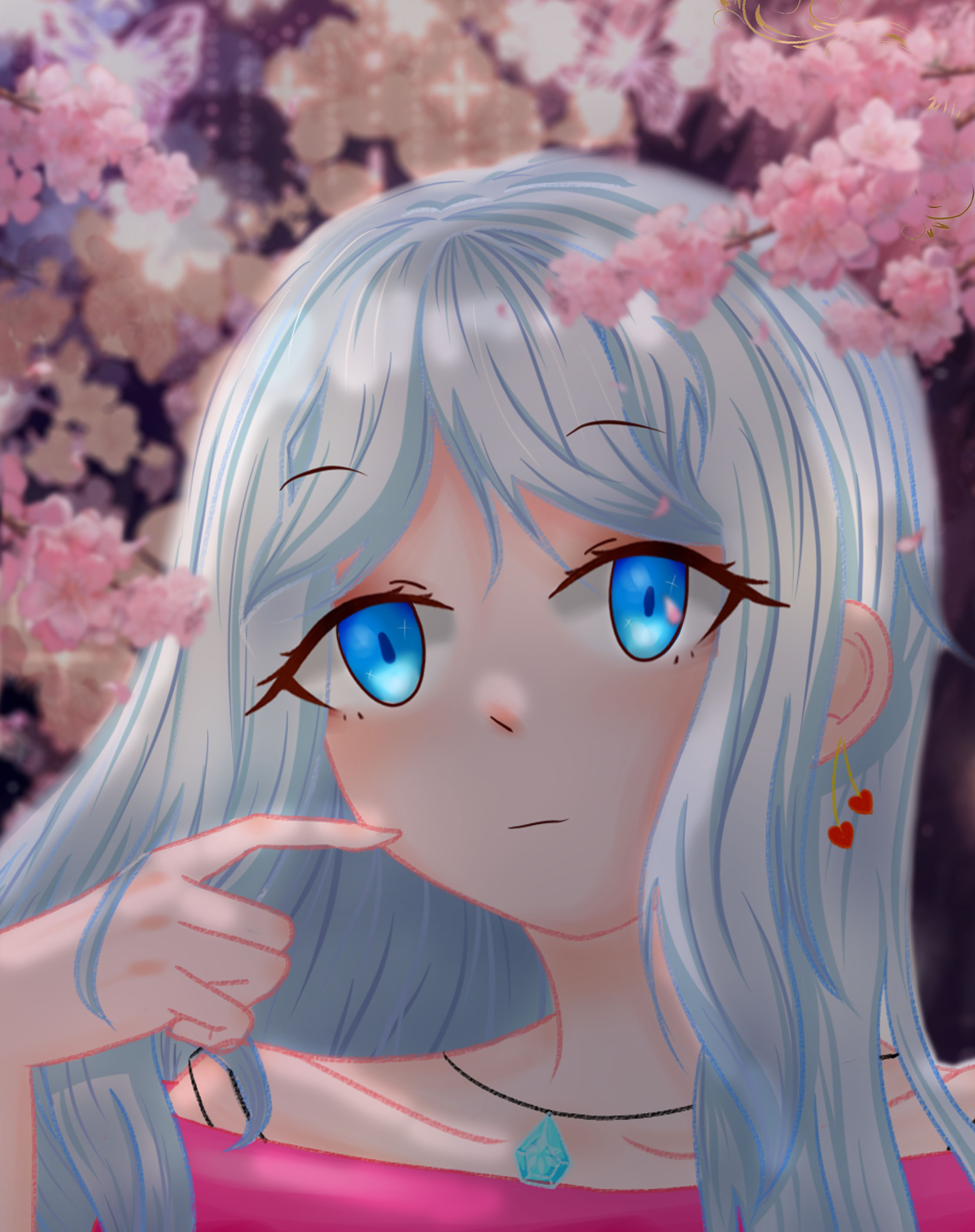 好久没画oc_Z935300365-站酷ZCOOL