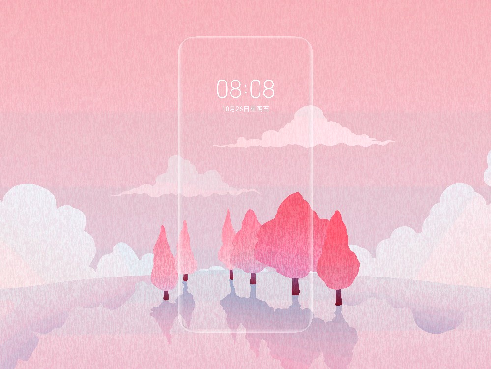 粉色的诗界面设计_黯煌水母-站酷ZCOOL