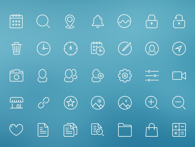 线性图标_潇赫_Kate-站酷ZCOOL