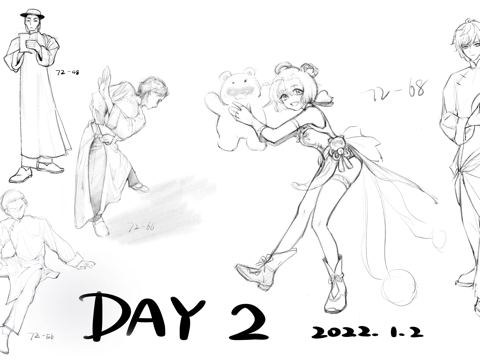 #速写60天挑战赛#day2@速写班长_95soulmate-站酷ZCOOL