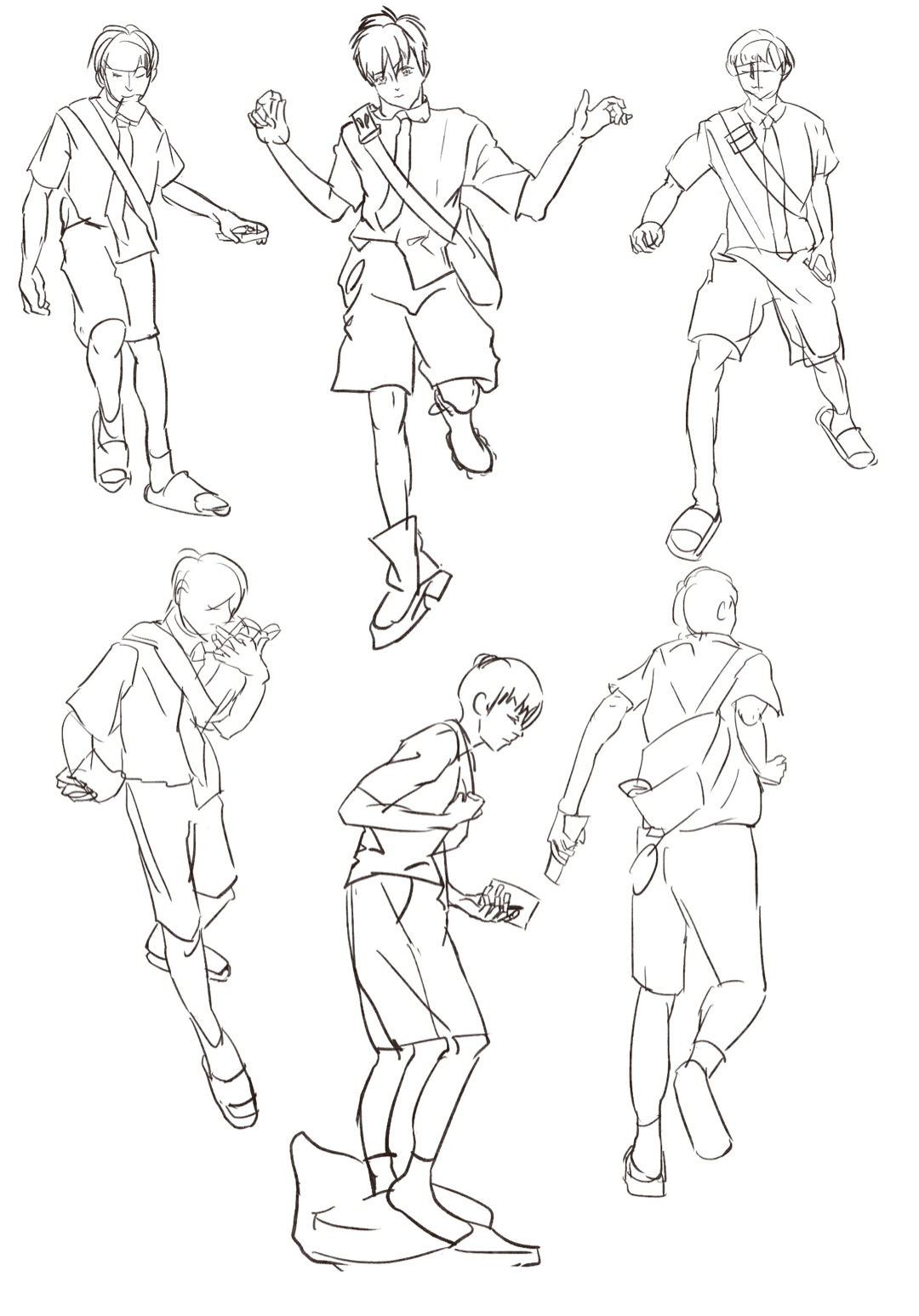 #速写60天挑战赛# day14_语荆-站酷ZCOOL