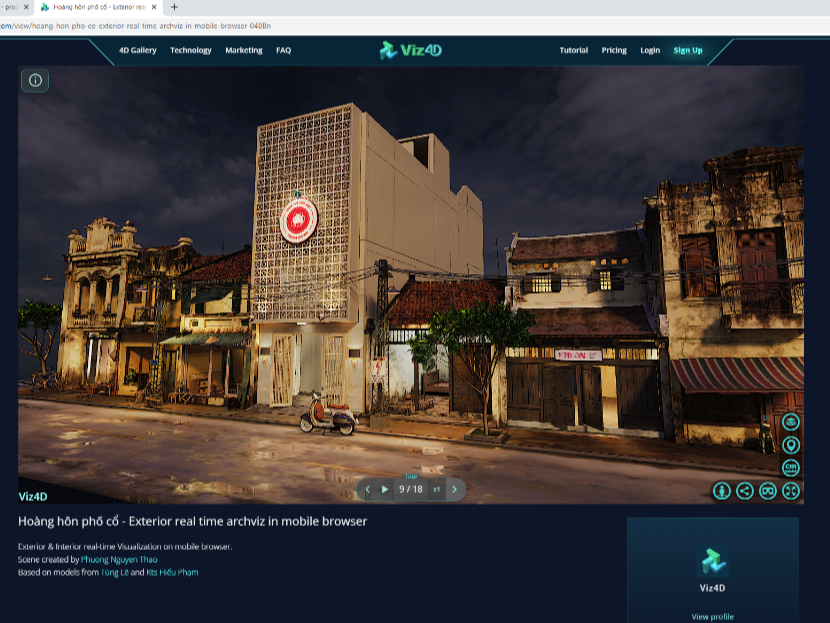 浏览器和 VR 上的实时建筑可视化_Viz4D-站酷ZCOOL