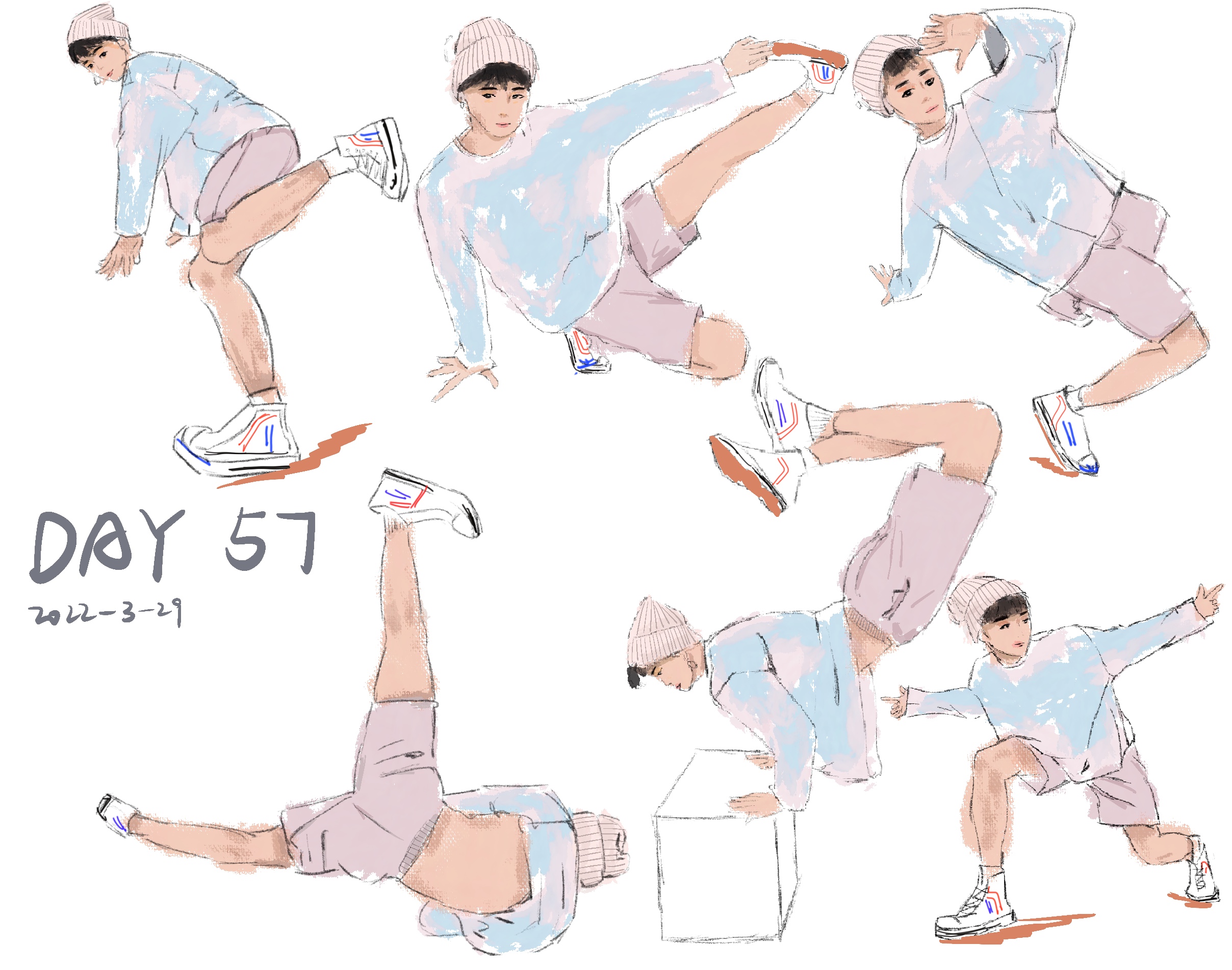 #速写60天挑战赛# day57@速写班长_海榆-站酷ZCOOL