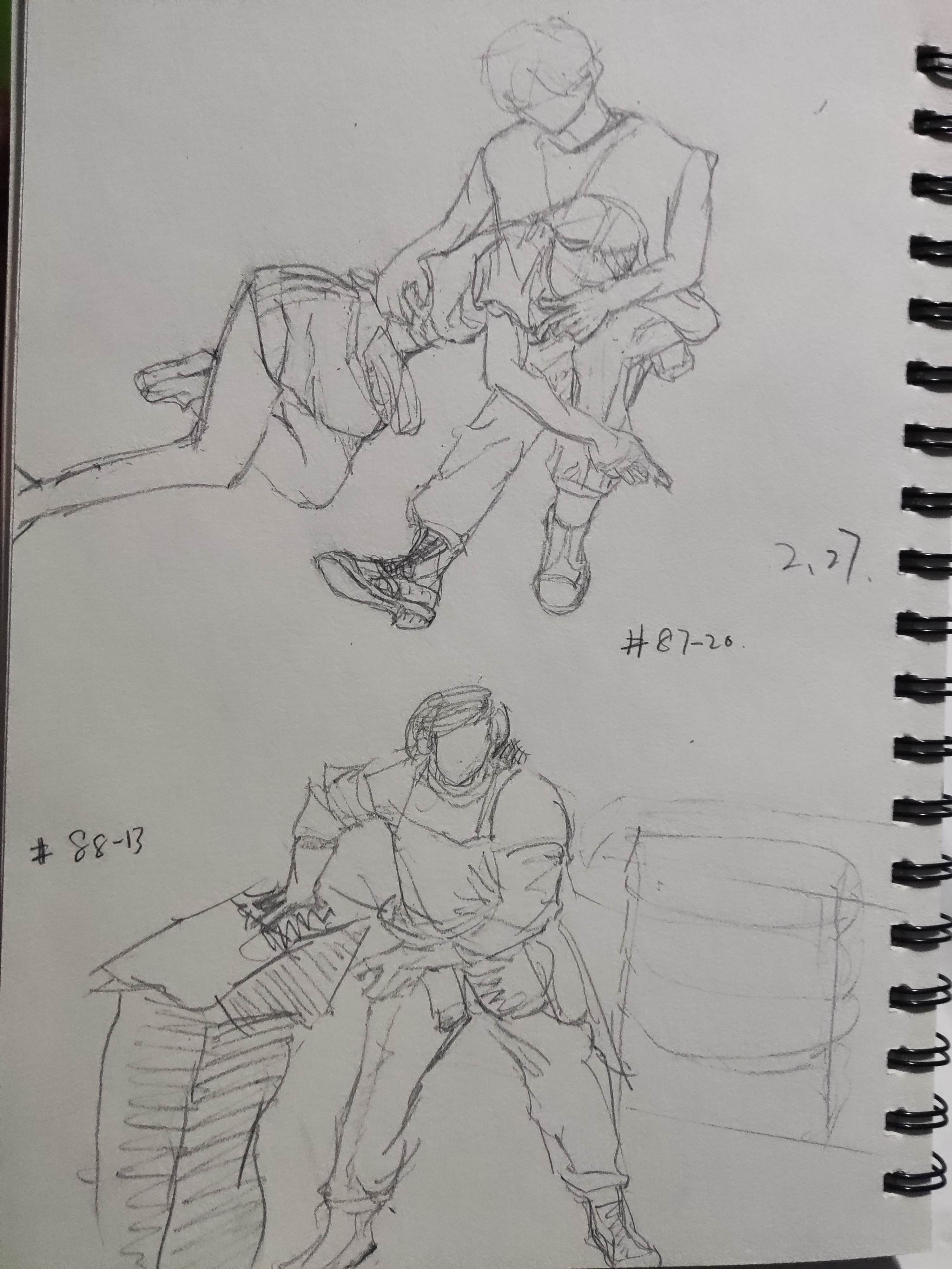 #速写60天挑战赛# day27 @速写班长 _Z915710878-站酷ZCOOL