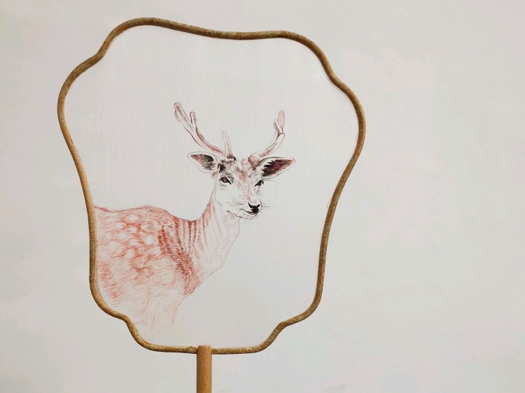 林深处见鹿_何春霞-站酷ZCOOL