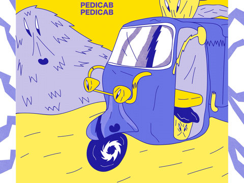 PEDICAB CD cover_Daveshen-站酷ZCOOL