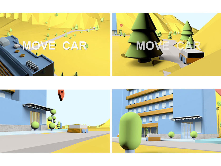 MOVE CAR_阿清Design-站酷ZCOOL