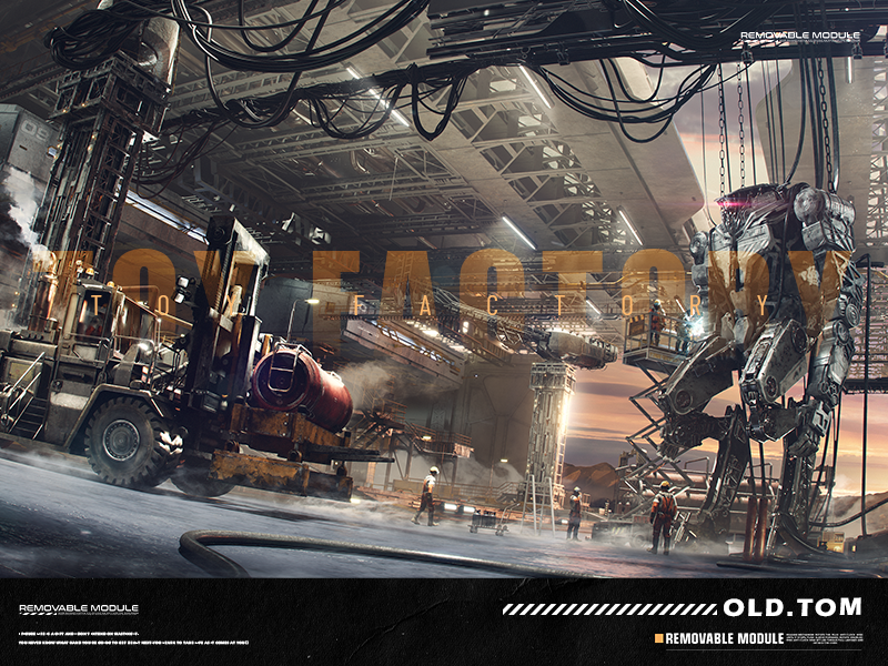 Toy Factory_老汤姆被占用了-站酷ZCOOL