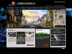 艺术公司网站设计_Values钧观小艺-站酷ZCOOL