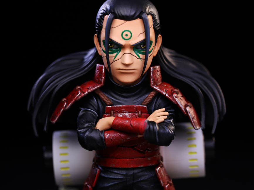 火影忍者｜初代火影千手柱间wcf比例手办建模_师兄超人-站酷ZCOOL