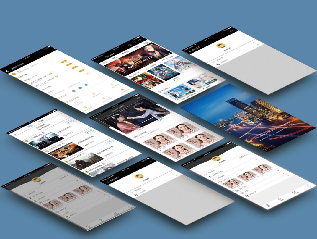 鹰视影音（视频类APP）_XIA虾-站酷ZCOOL