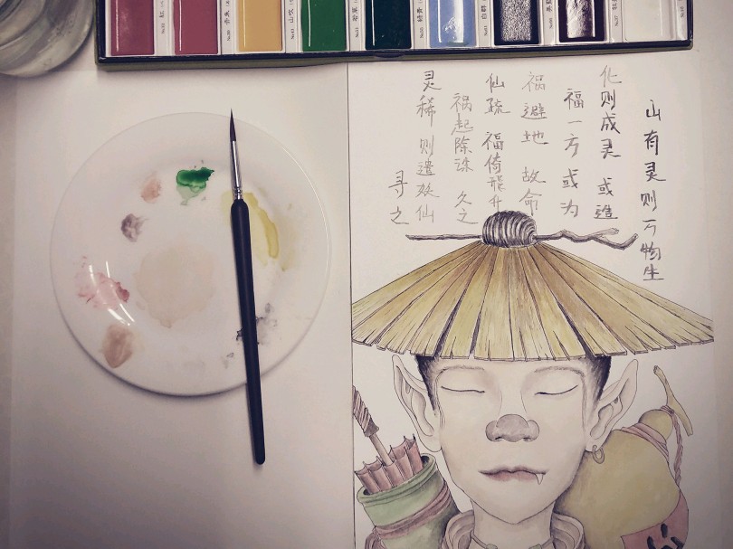 小妖_有丶鲤-站酷ZCOOL