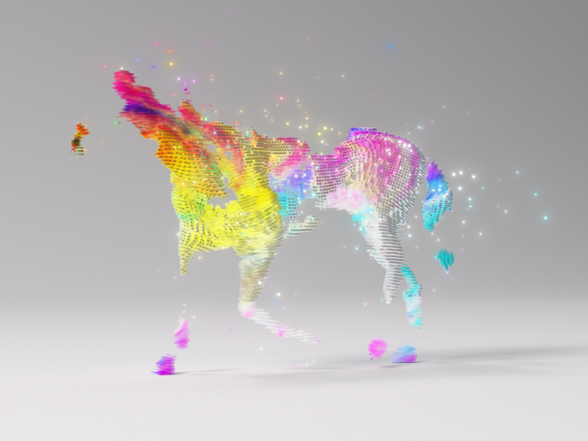 彩虹小马 粒子动画练习_SunKe_孙珂-站酷ZCOOL