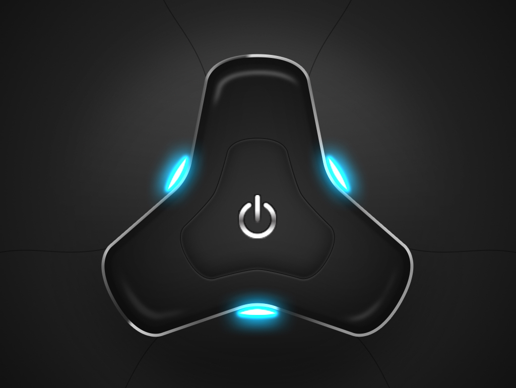 高科技电源按钮icon临摹_Yokenfuu-站酷ZCOOL