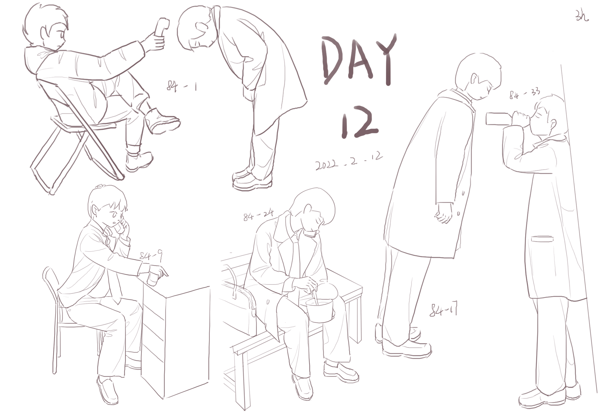 速写day12_sell兔-站酷ZCOOL