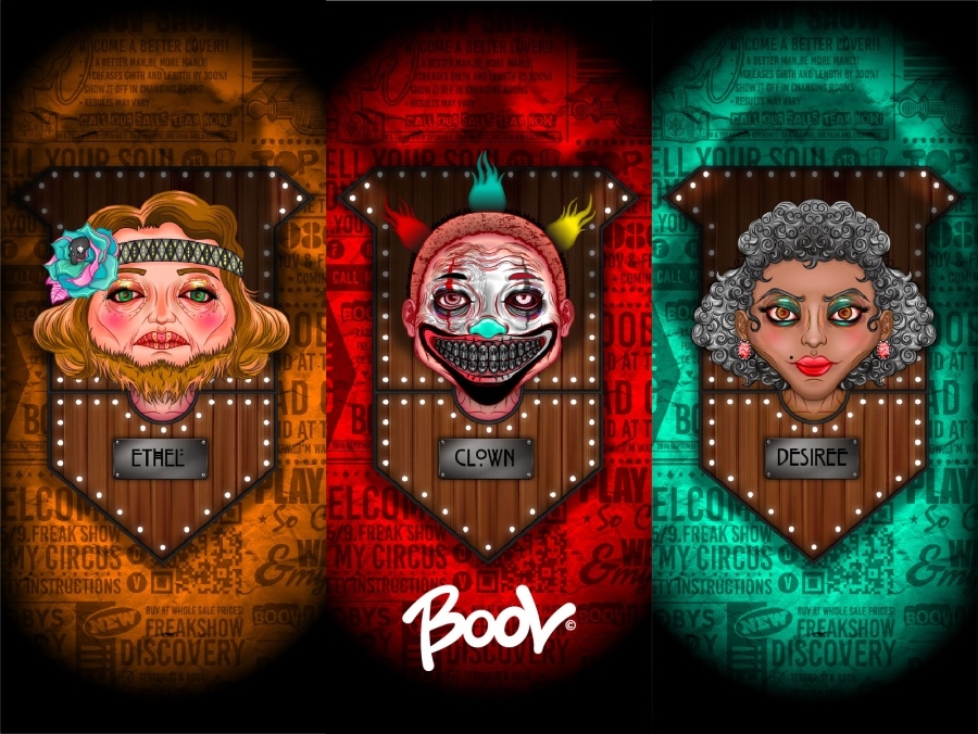 BOOV&畸形秀 第二波角色篇_BOOV半格-站酷ZCOOL